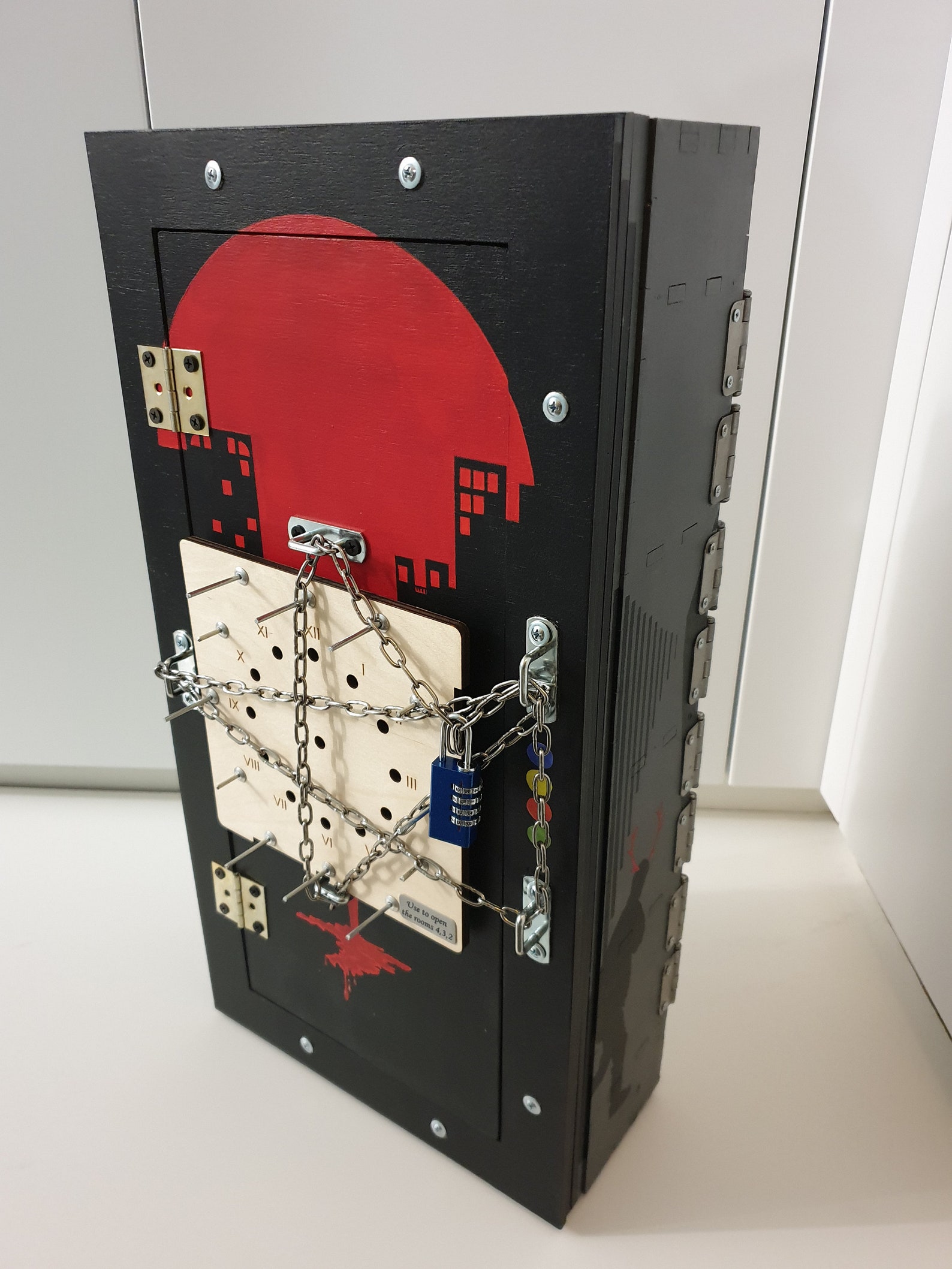 Puzzle Box. Portable Escape Room maniac's House | Etsy