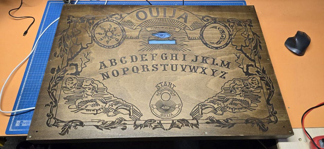 Ouija Board With Electronic Components Part for Escape. Escape Props ...
