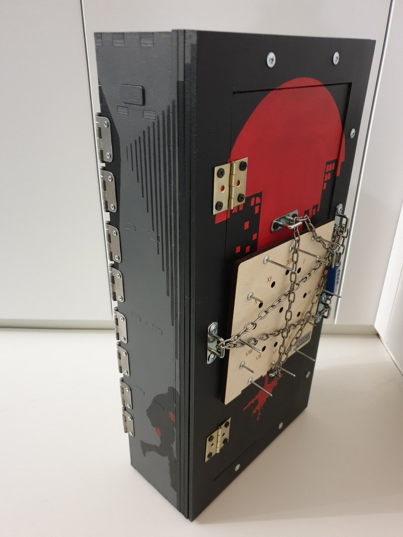 Puzzle Box. Portable Escape Room maniac's House - Etsy