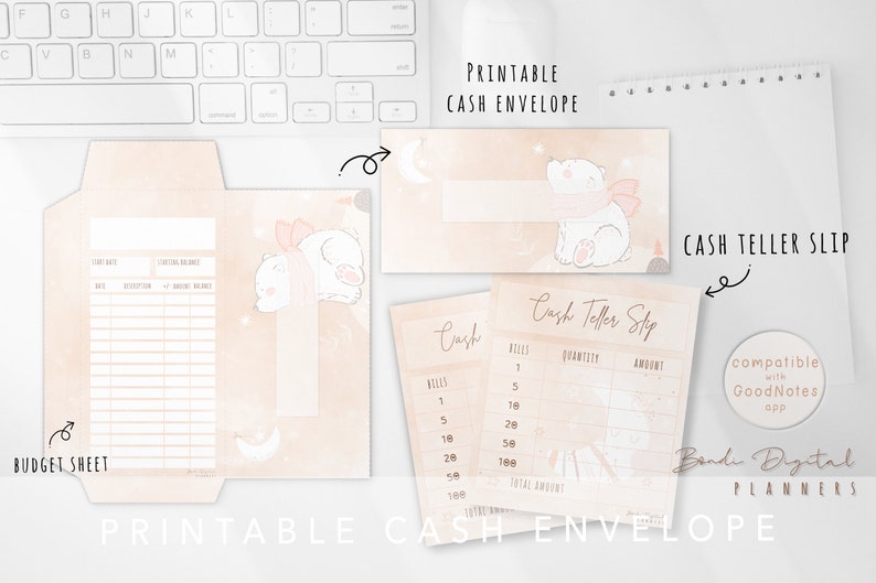 Printable Calendar 2024 Financial Budget Planner Digital Planners ...