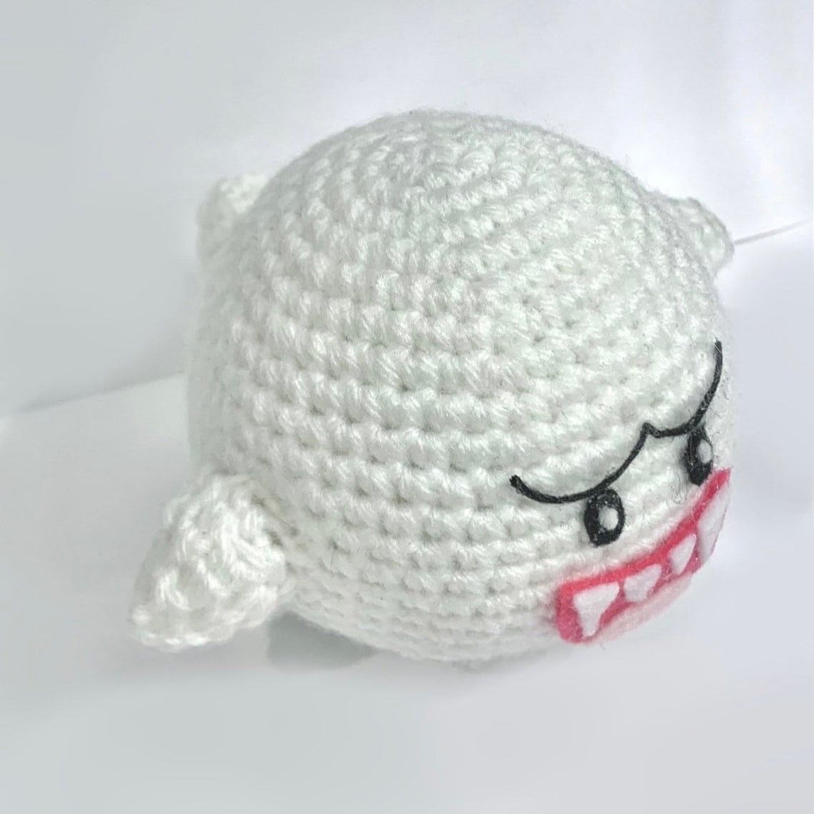 Amigurumi Crochet Pattern: Super Mario Boo - Etsy