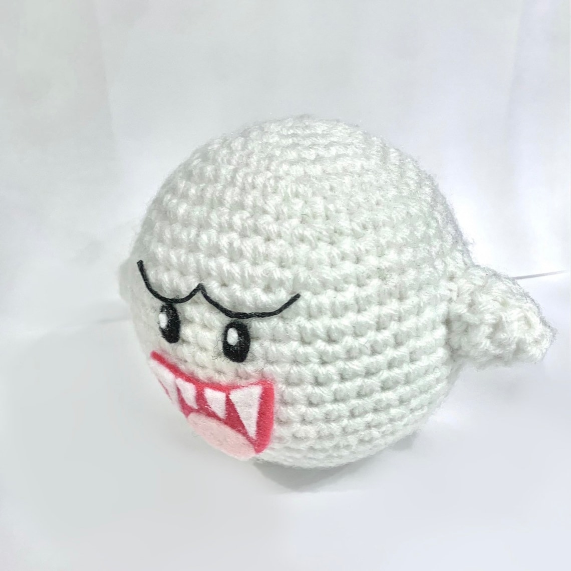 Amigurumi Crochet Pattern: Super Mario Boo - Etsy