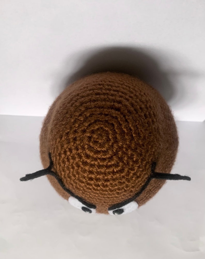 Amigurumi Crochet Pattern: Super Mario Goomba - Etsy