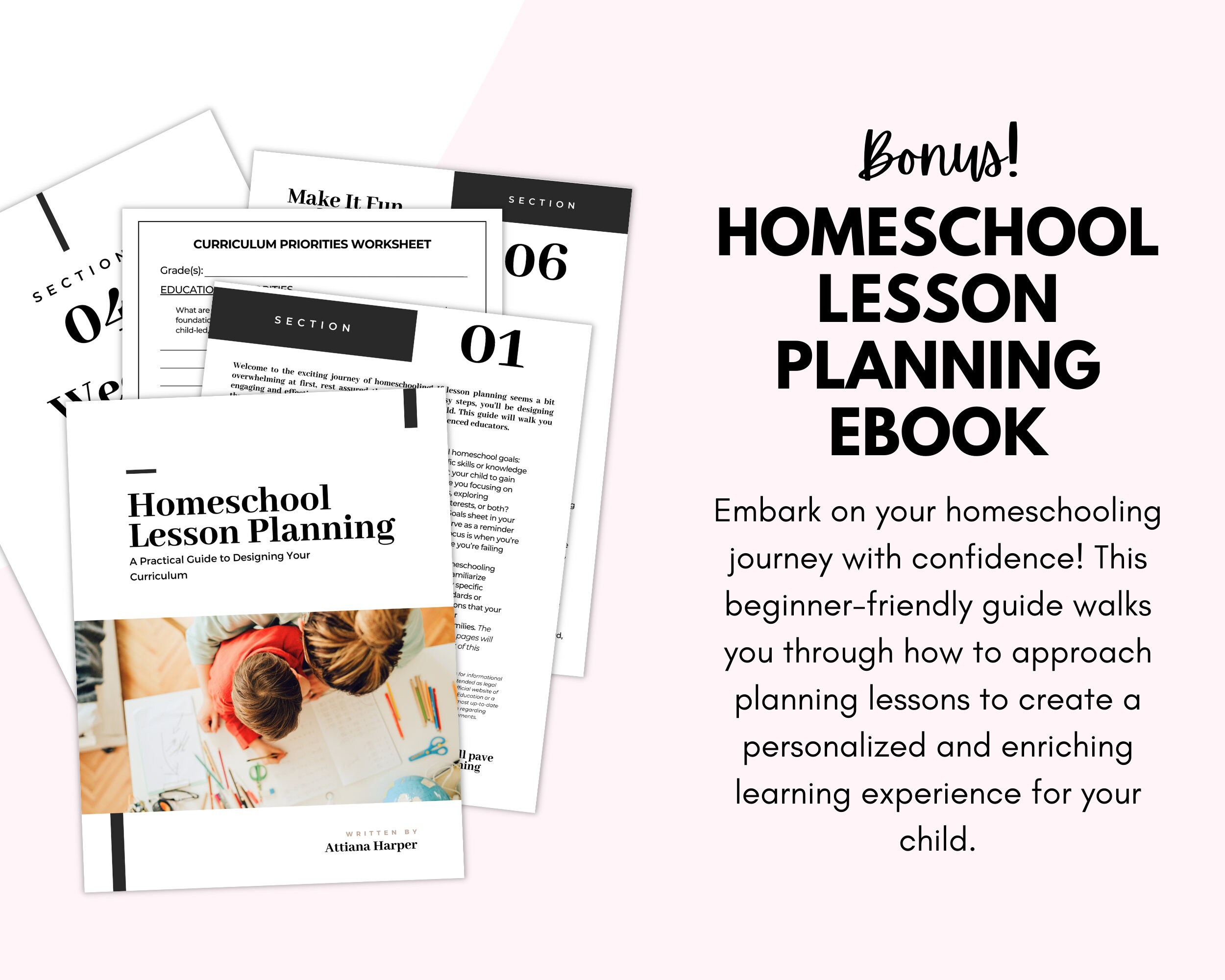 Homeschool Planner Printable 2024-2025, Homeschool Mom Planning Pages ...