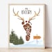 My Deer Handprint Footprint Art Craft, Holiday Handprint Art, DIY Craft ...