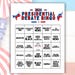 Presidential Debate 2024 Bingo Game Cards, Trump Vs Harris Debate ...