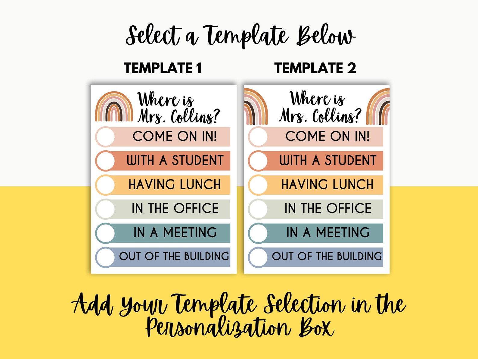 Personalized School Counselor Door Sign, Where is the Guidance ...