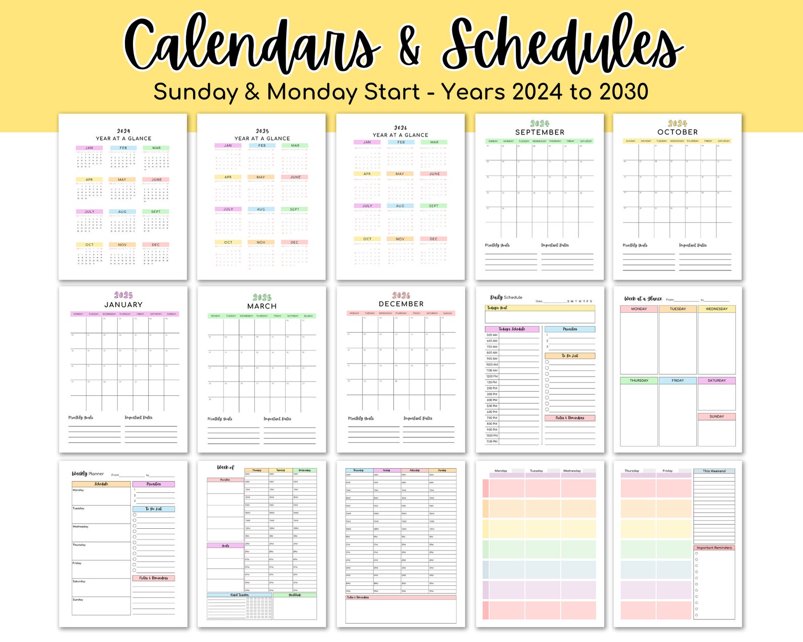 Digital Homeschool Planner for Multiple Kids Printable 2025-2026 ...