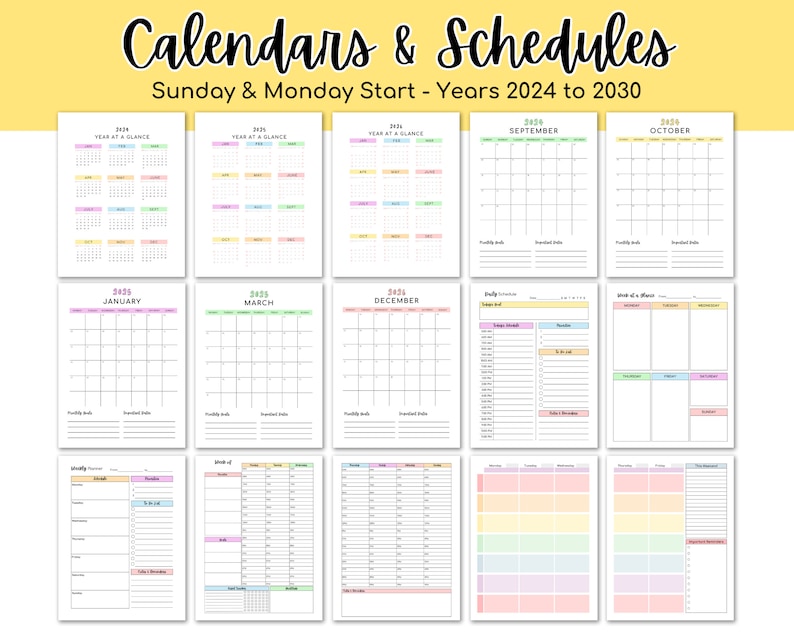 Digital Homeschool Planner for Multiple Kids Printable 2025-2026 ...
