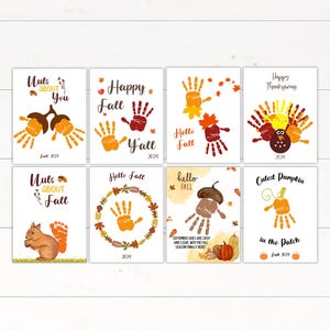 Thanksgiving Handprint Art, Fall Handprint Craft for Kids, Turkey Kid ...