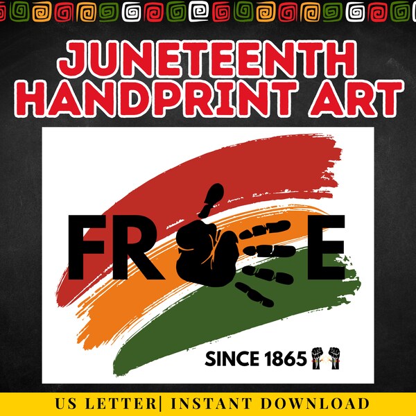 Juneteenth Kids Craft - Etsy