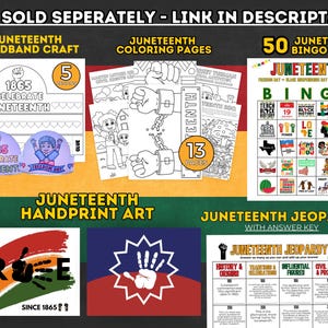 Juneteenth Color by Number Coloring Page for Kids, Juneteenth ...