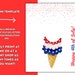 4th of July Handprint Art Craft, Ice Cream Handprint Art for Toddler ...