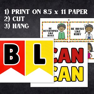 Black History Month Bulletin Board, Black History Posters, Black ...