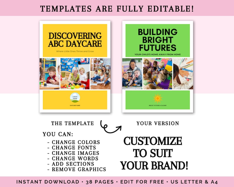 Daycare Information Packet, Childcare Center Information Packet for ...