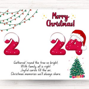 Christmas 2024 Handprint Footprint Art, Holiday Handprint Art, DIY ...