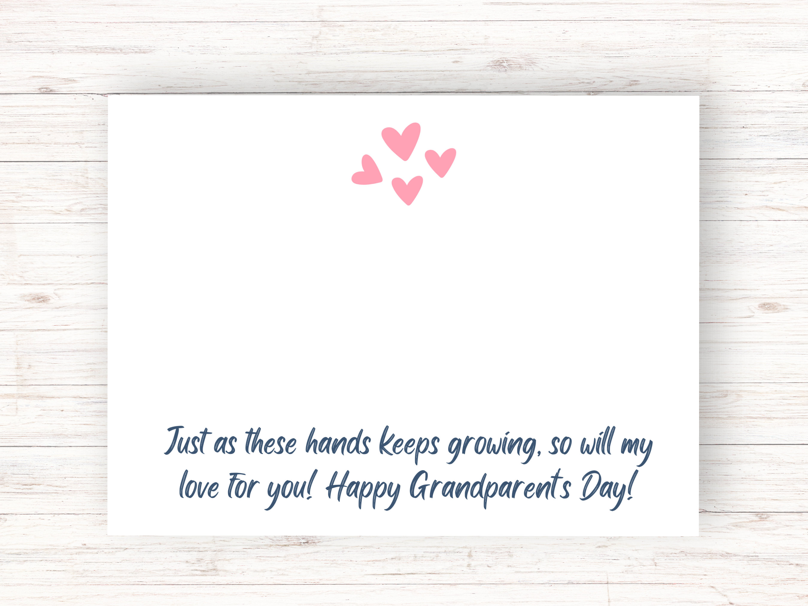 Grandparents Day Handprint Craft Grandparents Day Art - Etsy