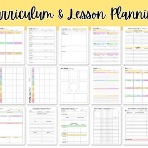 Homeschool Planner Printable 2025-2026, Homeschool Mom Planning Pages ...