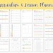 Homeschool Planner Printable 2024-2025, Homeschool Mom Planning Pages ...