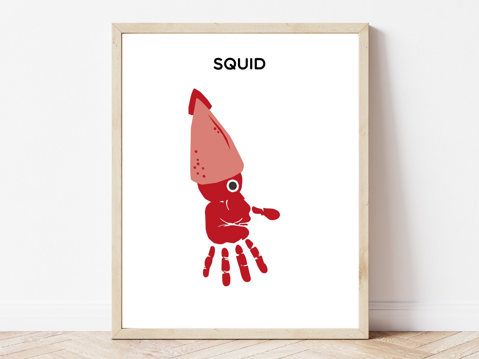 15 Sea Animals Handprint Art Bundle, Crustaceancore Classroom Nursery ...