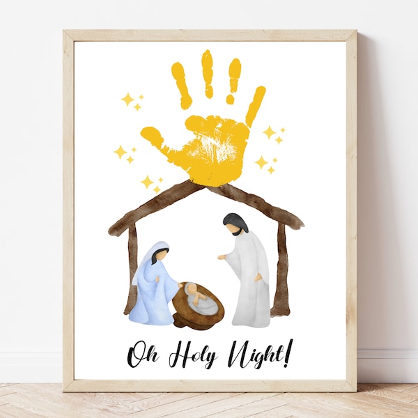 Christmas Handprint - Etsy