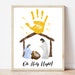 Fall in Love With Jesus Handprint Art, Bible Lesson Handprint Craft ...