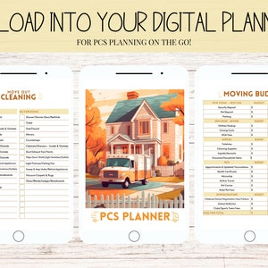 PCS Binder Printable PCS Checklist | Moving Checklist, Moving Binder ...