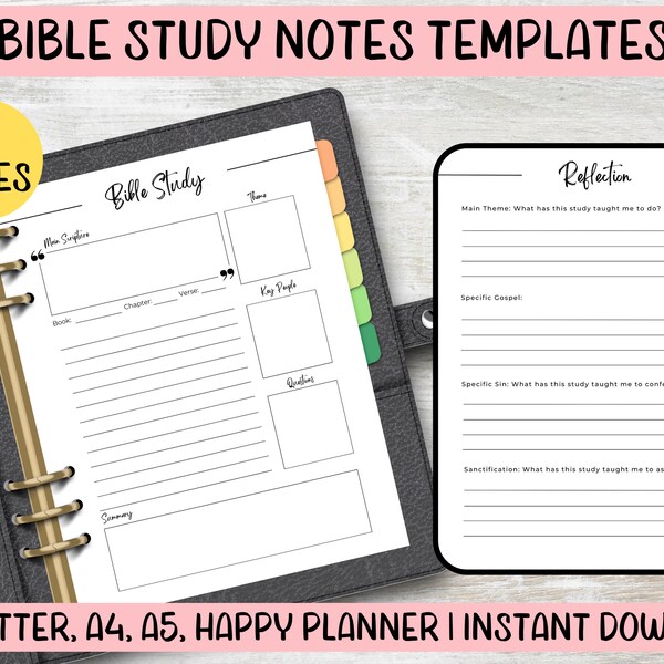 Onenote Bible Study - Etsy