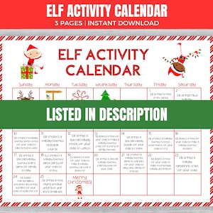 Santa Warning Letter, Final Warning Letter, Set of Santa Letters ...