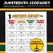 Juneteenth Jeopardy, Juneteenth Activities, Freedom Day Celebration ...