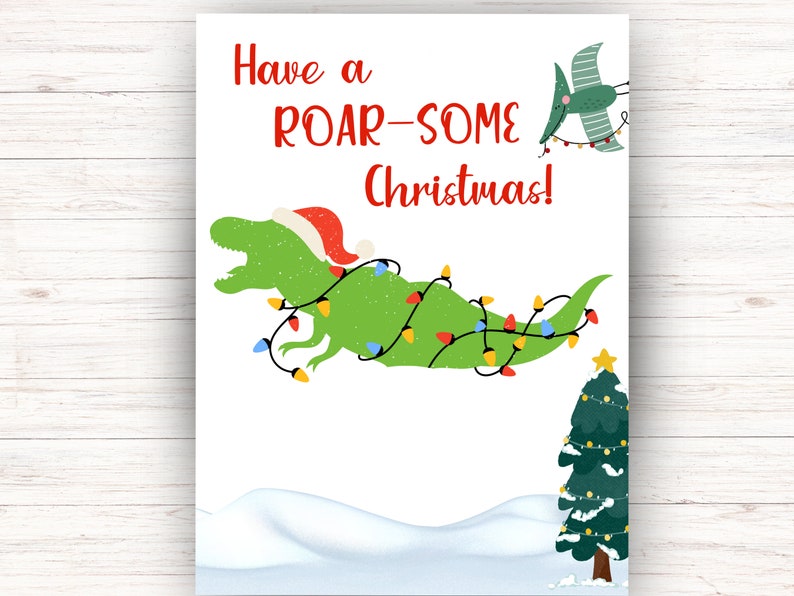 Dinosaur Christmas Handprint Art Craft, Easy Christmas Crafts for ...