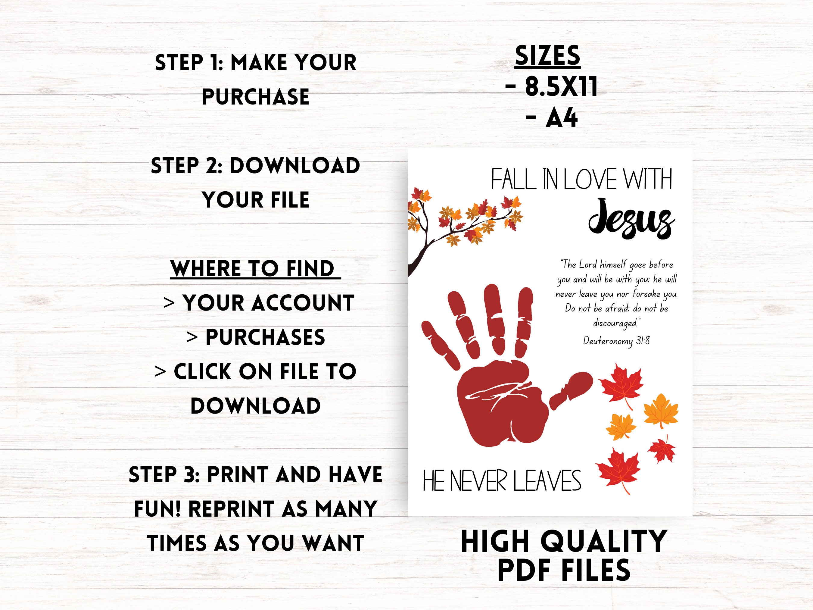 Fall in Love With Jesus Handprint Art, Bible Lesson Handprint Craft ...