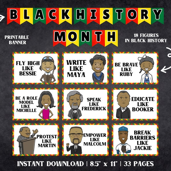 Black History Month Decor - Etsy