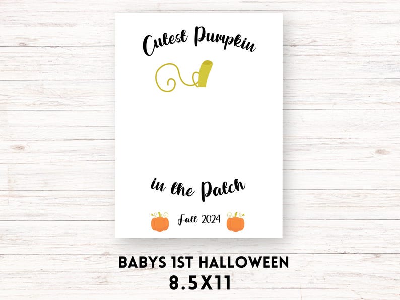 Pumpkin Patch Handprint Art, Fall Craft, Halloween Printable Craft ...