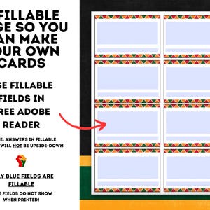 120 Black History Month Trivia Cards, Printable Black History Month ...