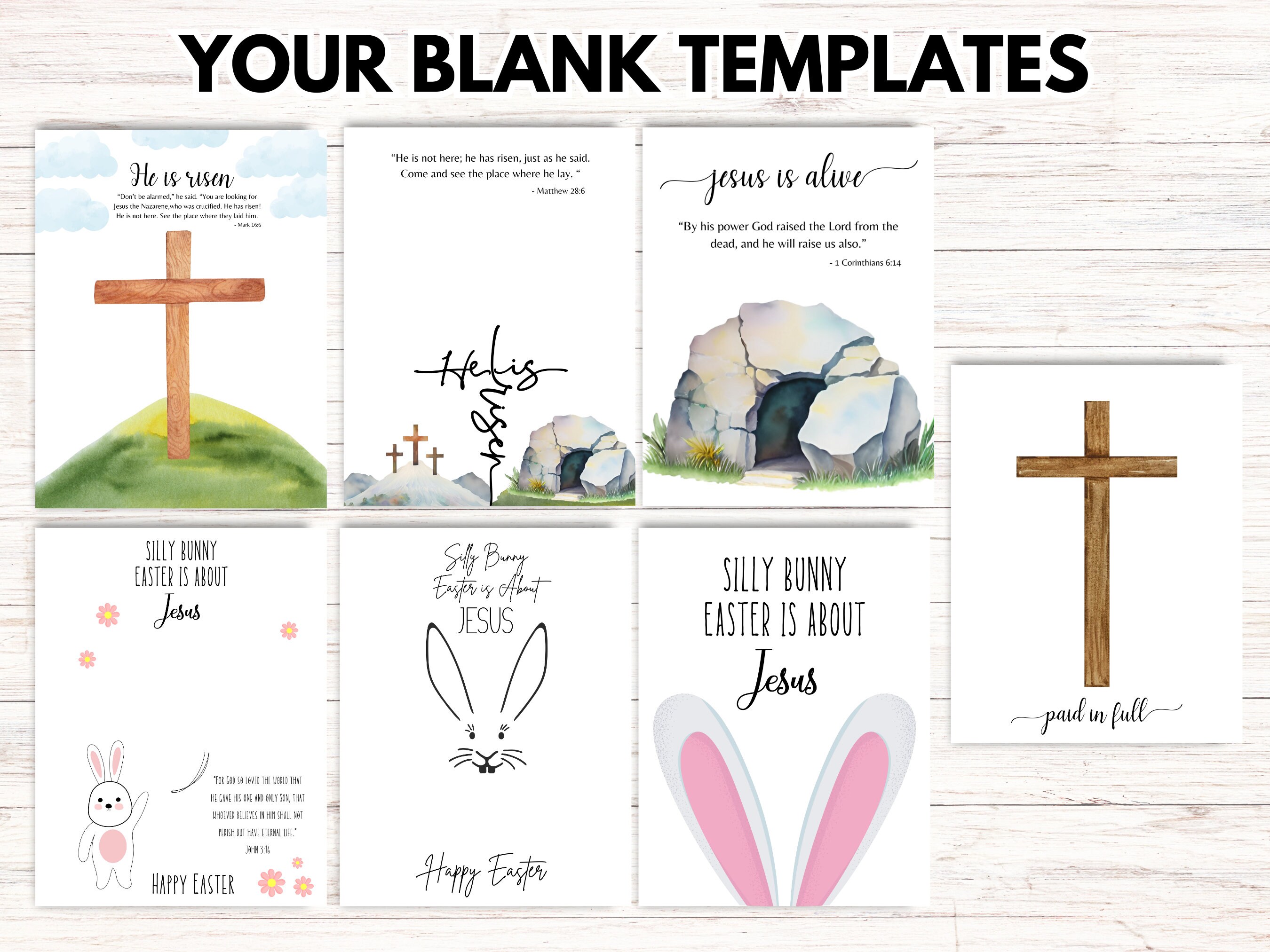 10 Sunday School Christian Easter Handprint Crafts, Easter Activity ...