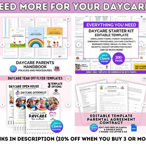 Basic Custom in Home Daycare Logo, Modern Daycare Logo Design, Daycare ...