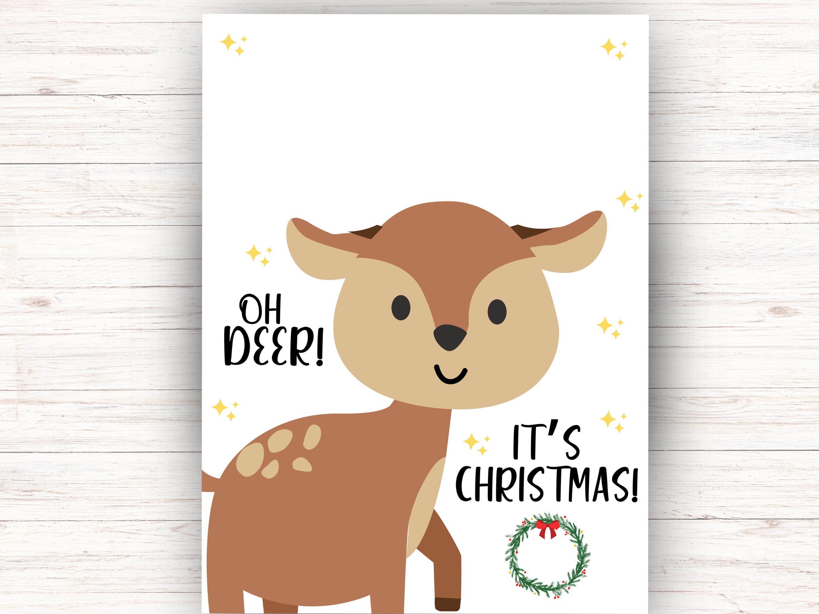 Oh Deer Handprint Footprint Art Craft Holiday Handprint Art - Etsy