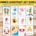 Summer Handprint Craft for Kids Printable Summer Art for - Etsy