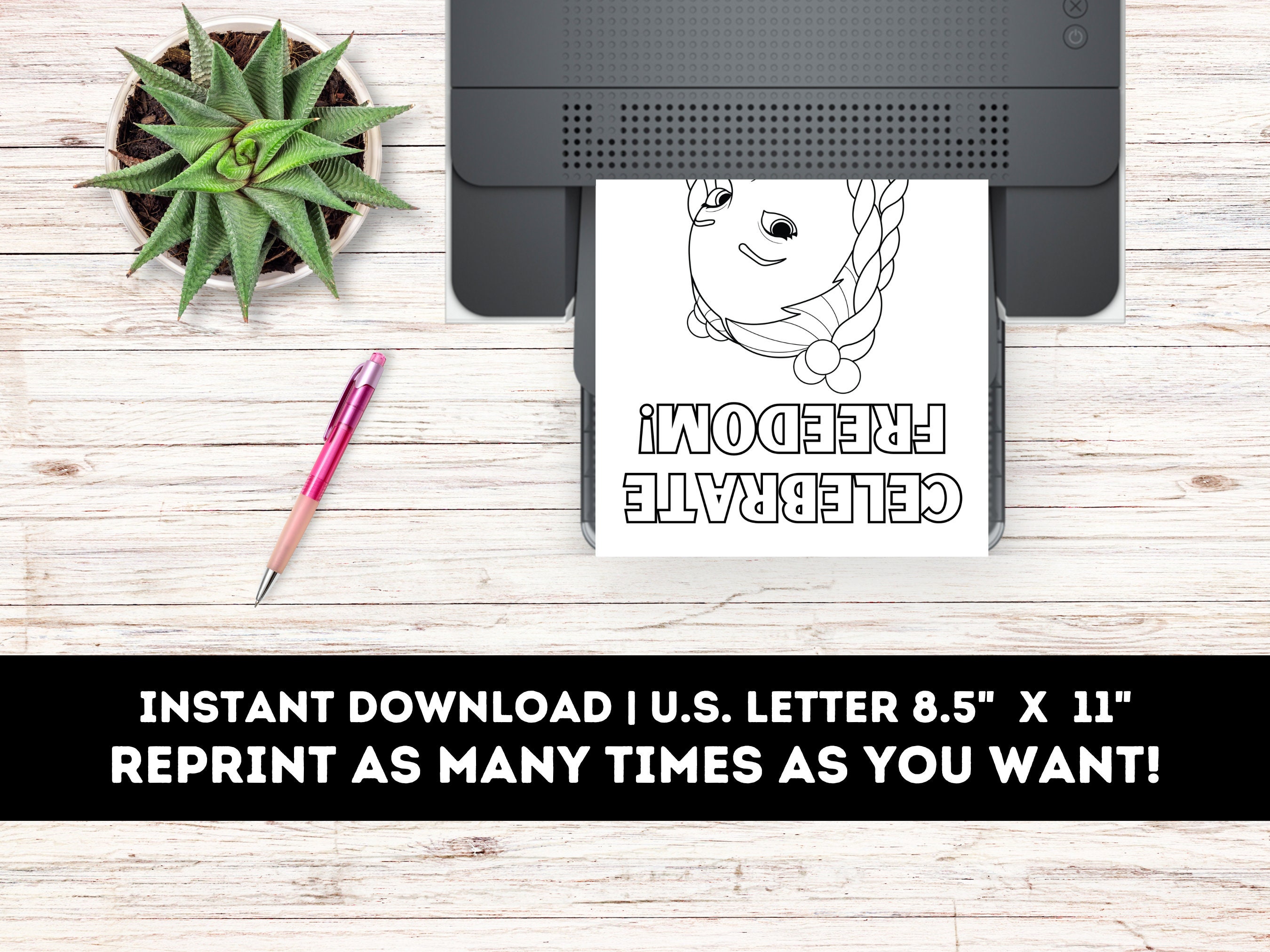 Juneteenth Coloring Book for Kids, Black History Month Coloring Pages ...