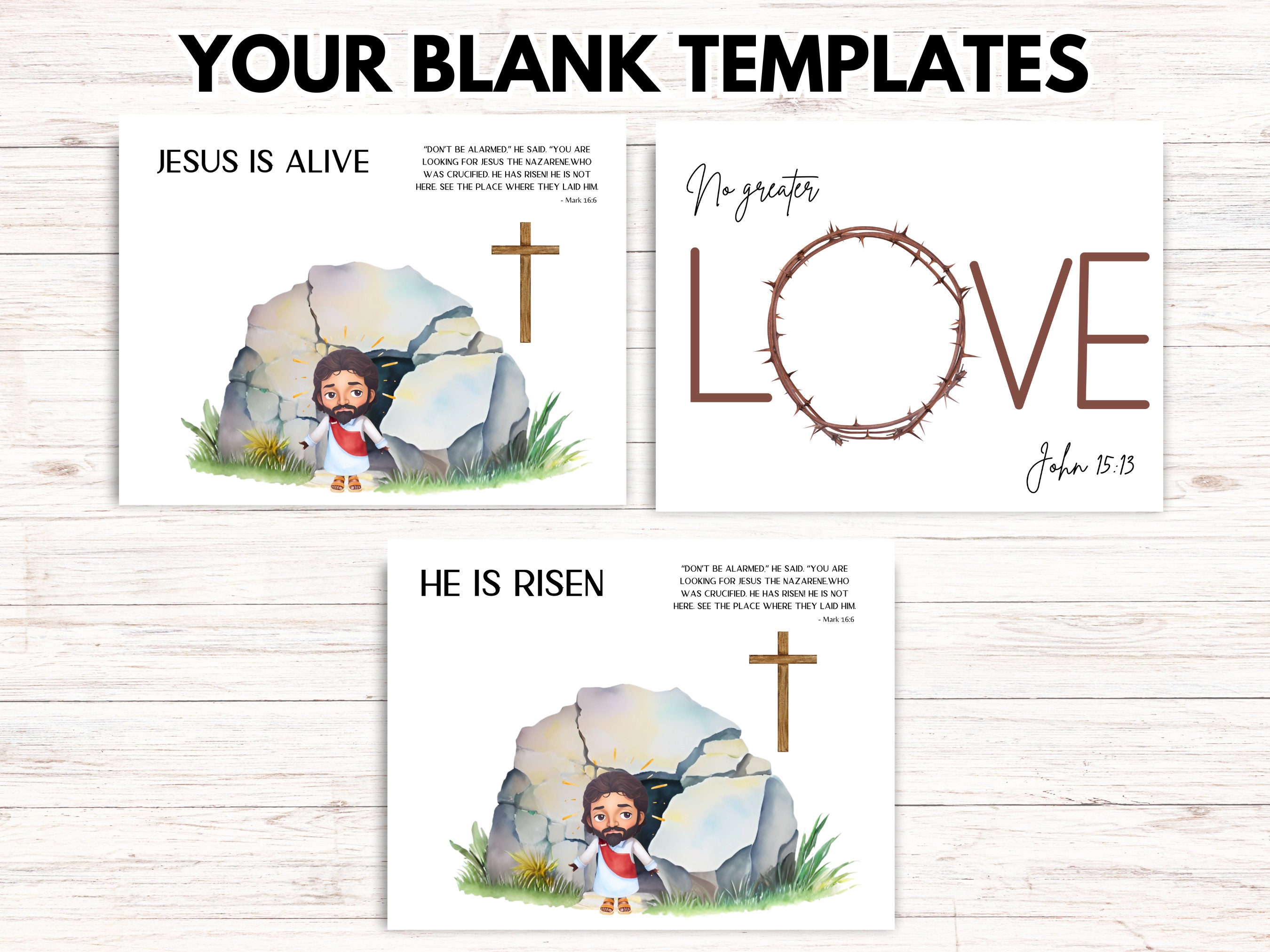 10 Sunday School Christian Easter Handprint Crafts, Easter Activity ...