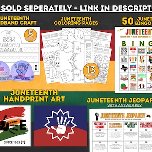 Printable Juneteenth Trivia, Juneteenth Activities, Freedom Day ...