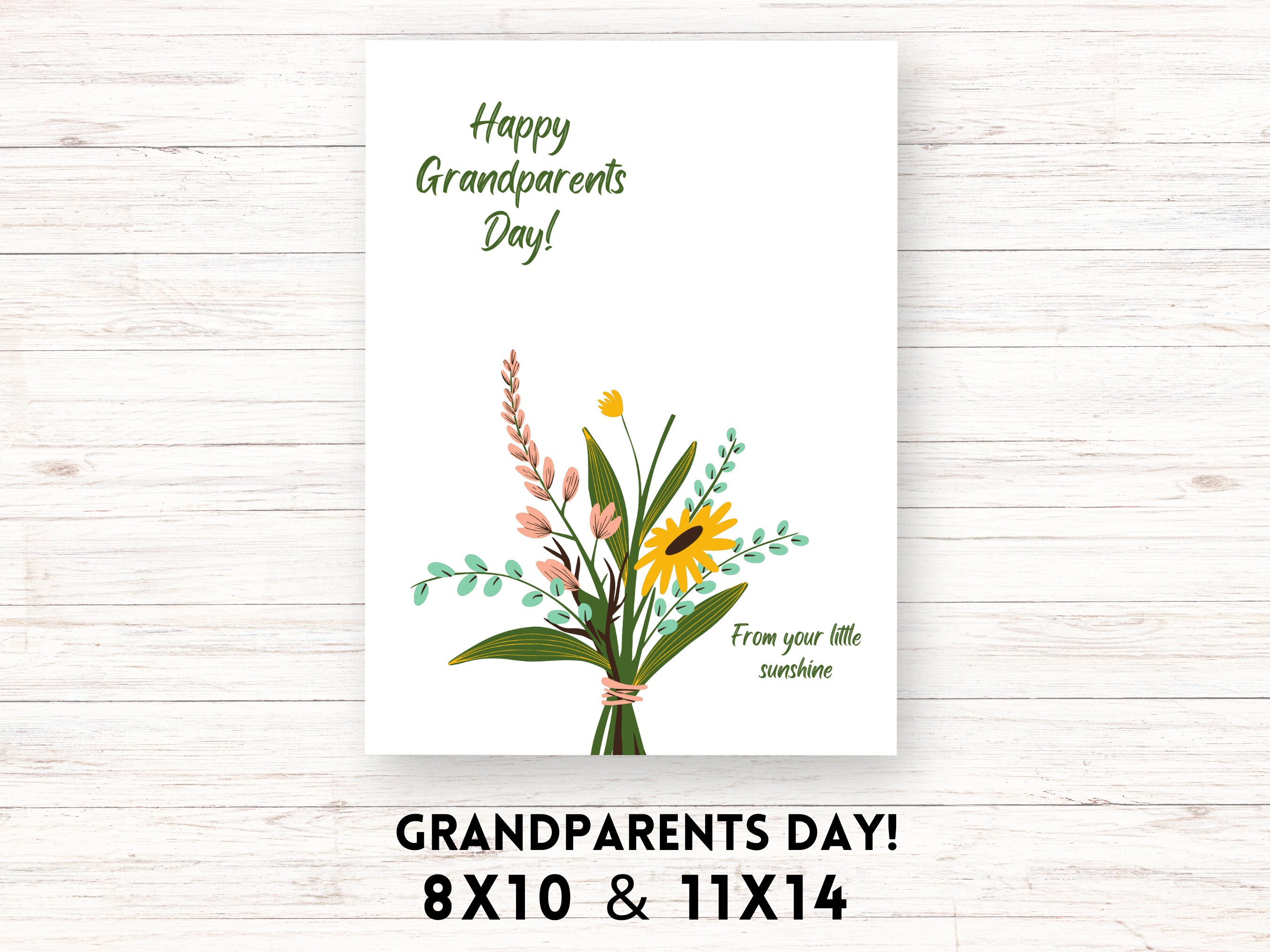 Grandparents Day Handprint Craft, Grandparents Day Art, Grandparents ...