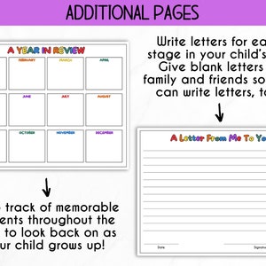 All About Me School Memory Book, Kids First Day of School Questionnaire ...