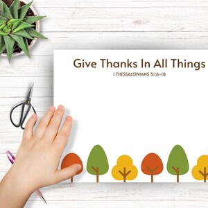 Give Thanks in All Things Handprint Art, Thanksgiving Handprint Craft ...