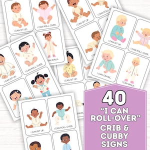Crib Signs I Can Roll Over - Etsy
