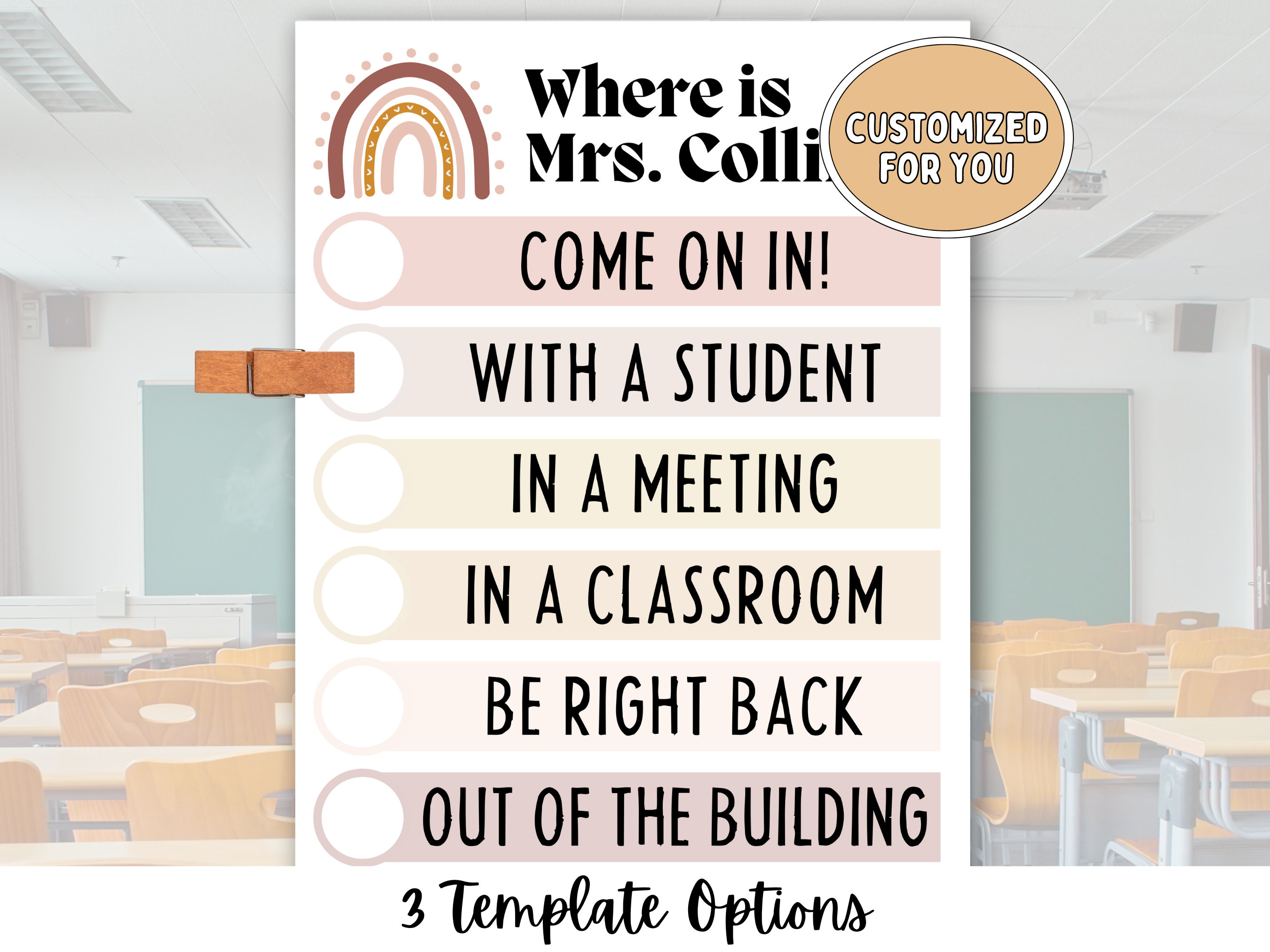 Personalized School Counselor Door Sign, Where is the Guidance ...