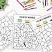 Thanksgiving Color by Number, Thanksgiving Coloring Pages, Thanksgiving ...