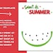 Watermelon Handprint Art, Printable Summer Handprint Craft for Kids ...