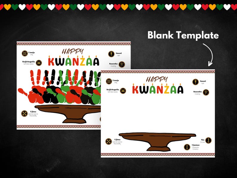 Kwanzaa Handprint Art for Kids, Kwanzaa Handprint Art, Kwanzaa Craft ...